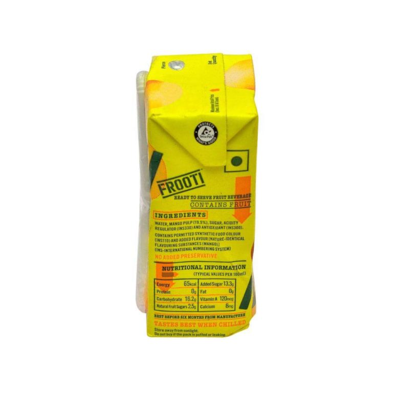 Frooti Mango Fruit Drink - Gharstuff