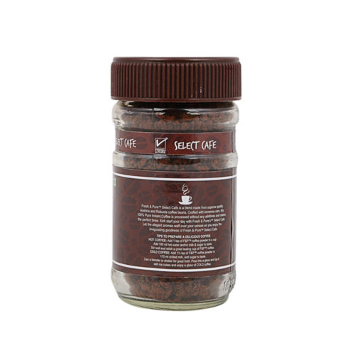 Fresh and Pure Coffee Powder jar - Select Cafe - Gharstuff