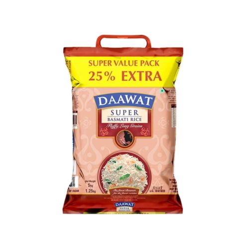 Daawat Rozana Super Basmati Rice - Gharstuff