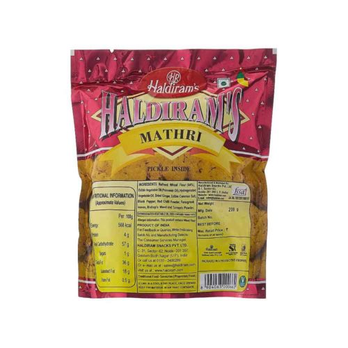 Haldiram's Mathri Namkeen - Gharstuff